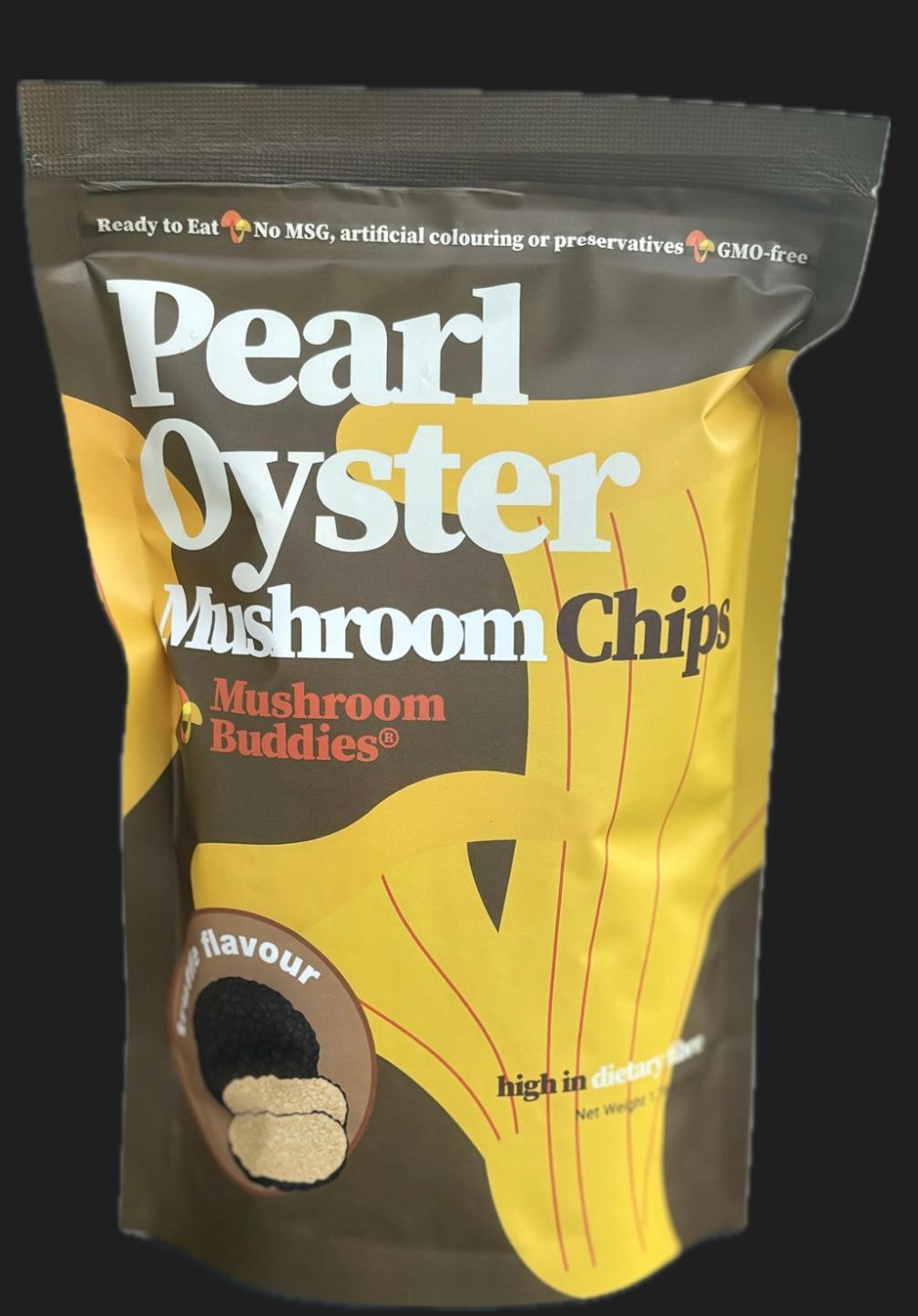 Mushroom Chips with Truffle Flavour (50g) – MushroomBuddies